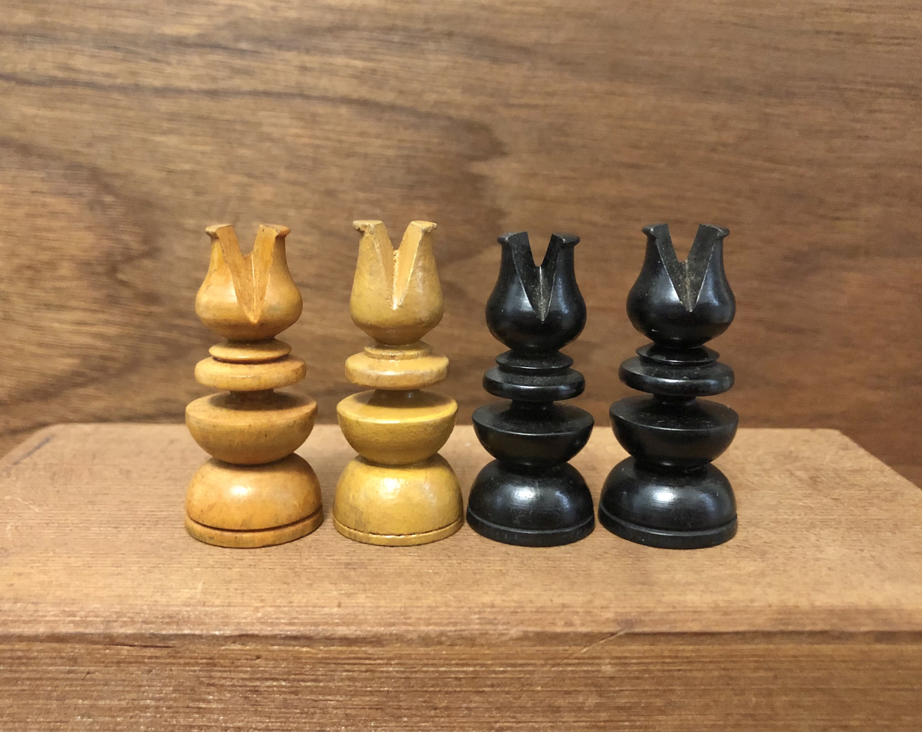 1800s St George Chess Set With Folding Board & Box Lot 245 - Etsy