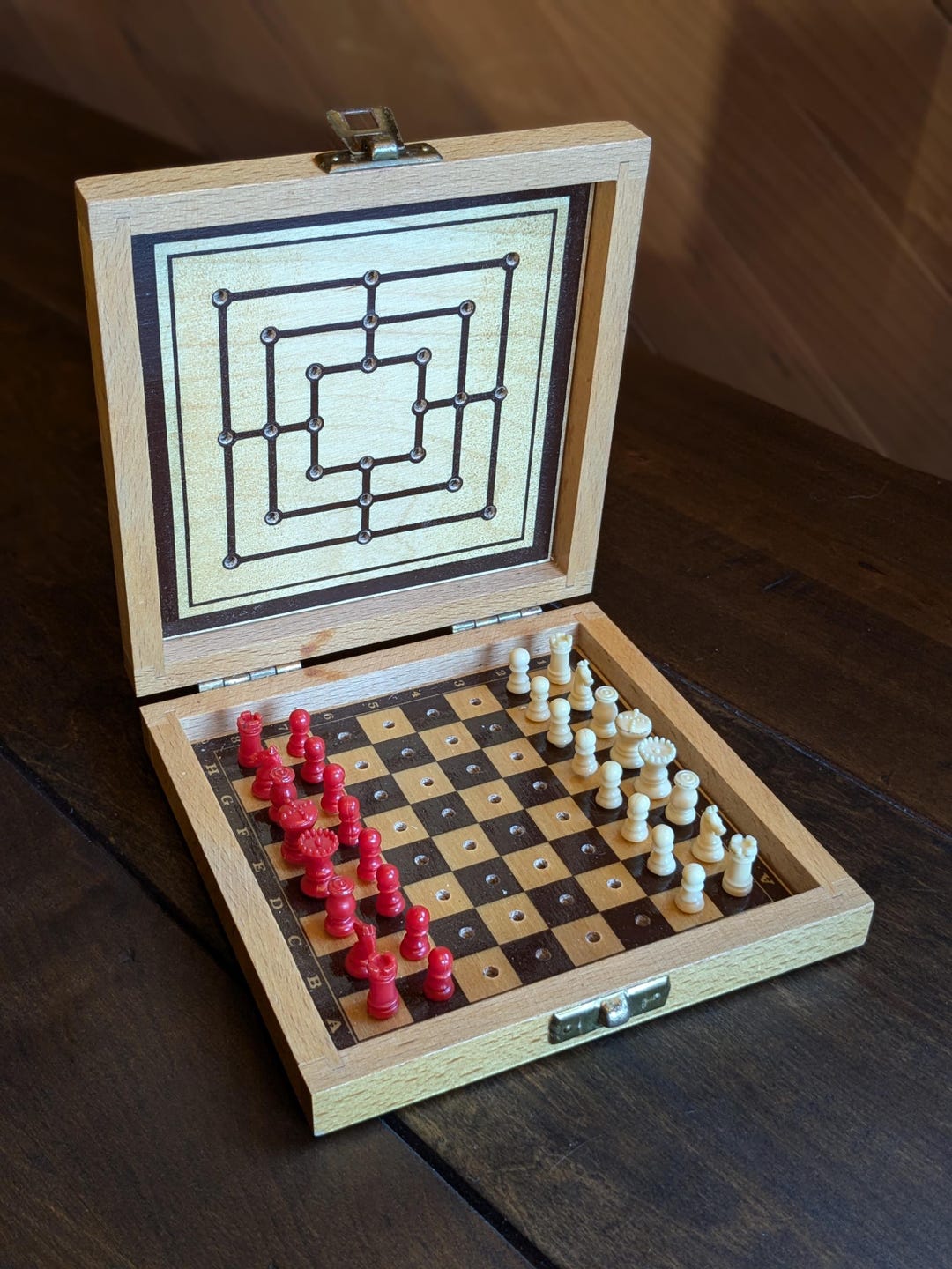 Vintage West German Travel Chess Set Lot #644 - Etsy