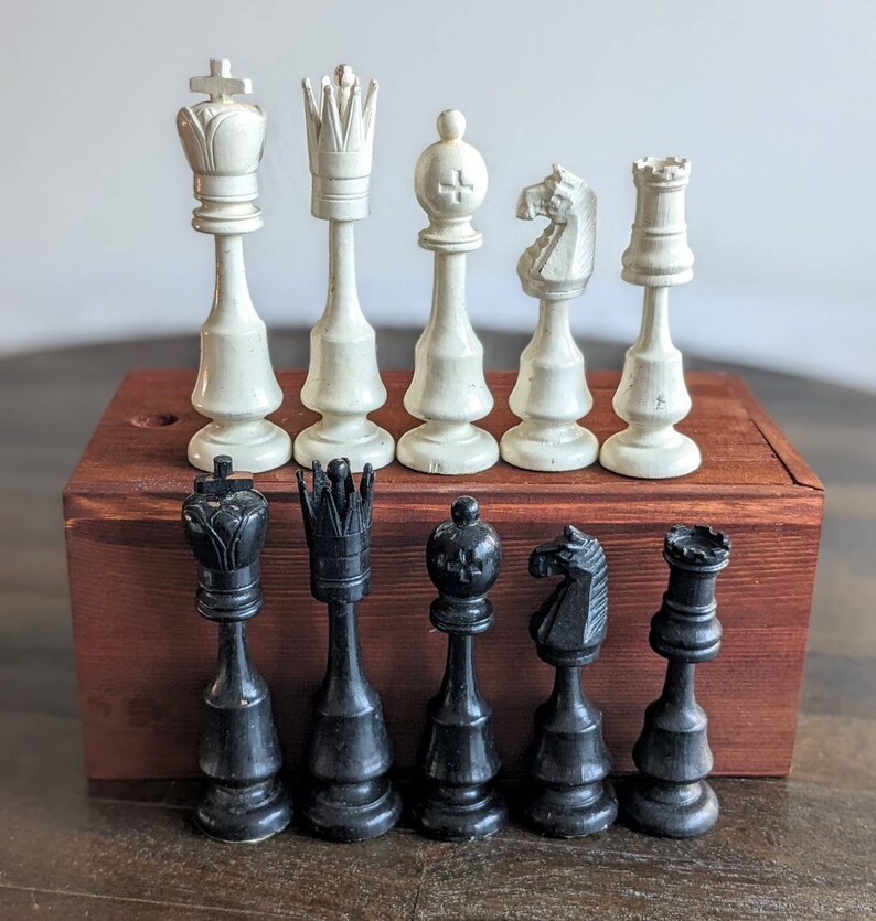 Vintage Republic of China Chess Set Lot 438 - Etsy