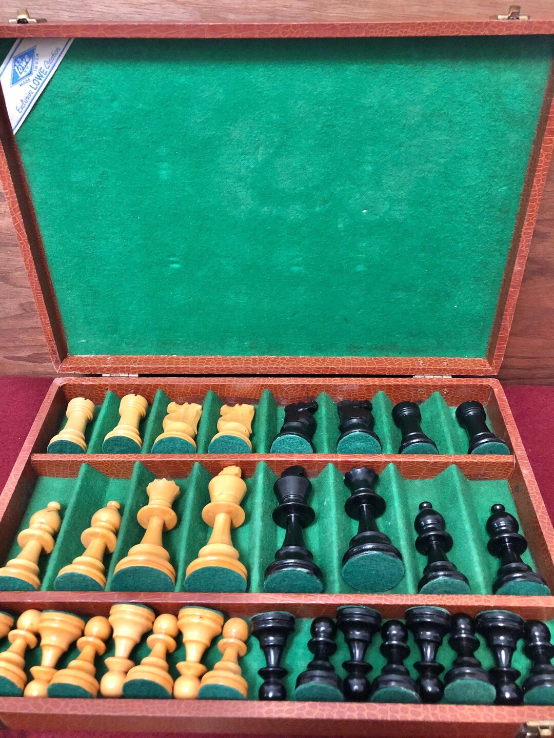 1940’s Exclusive Lowe Creation Chess Set Lot #240 - Etsy