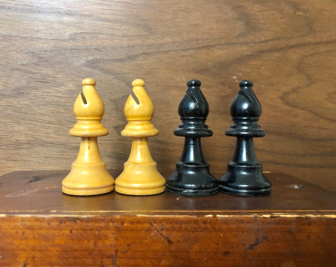 Vintage French Lardy Chess Set Lot 360 - Etsy