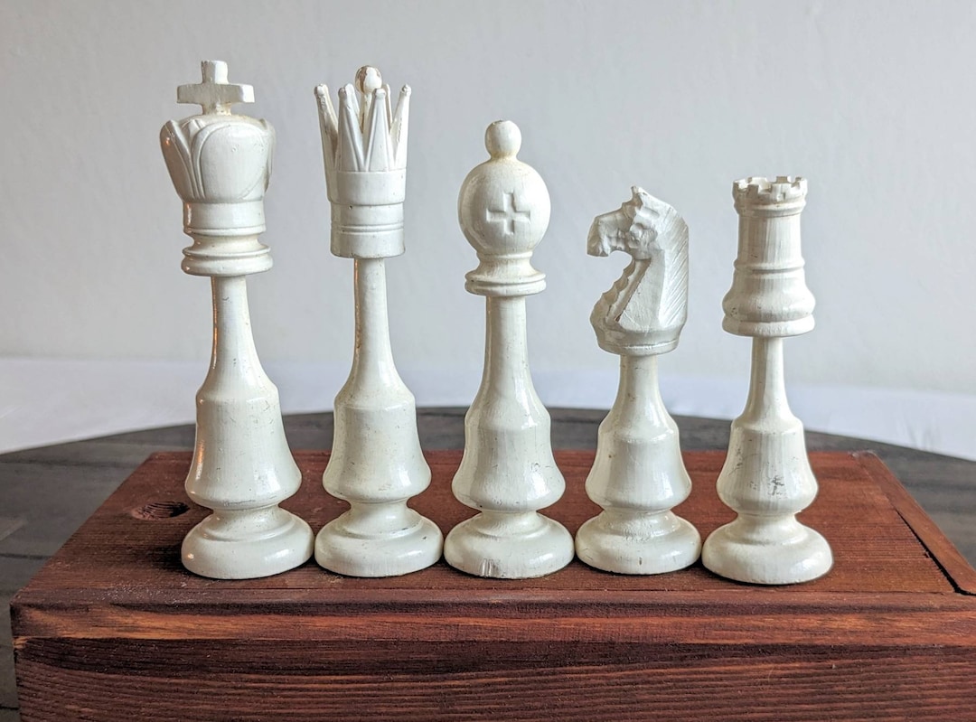 Vintage Republic of China Chess Set Lot 438 - Etsy