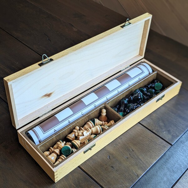 Chess Set and Case - Etsy