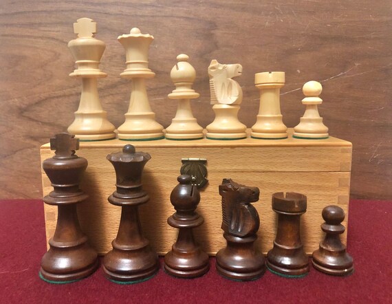 Chess International Lardy Chess Set Made in France Lot 203 | Etsy