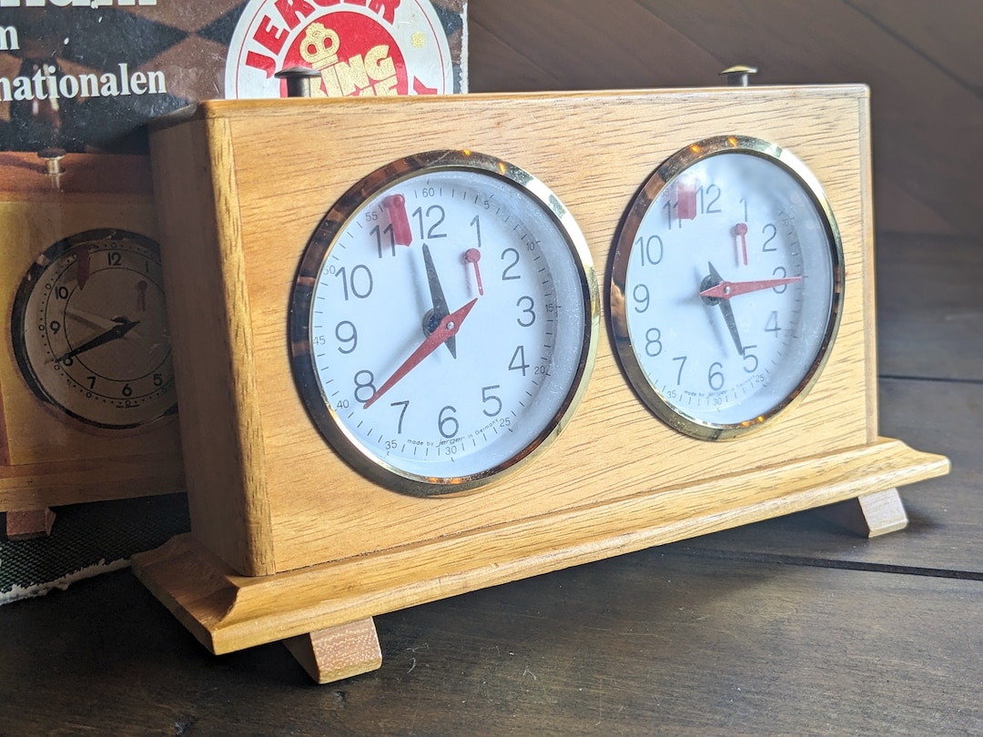 Vintage Jerger Olympia Chess Clock Made in Germany Lot #445 - Etsy
