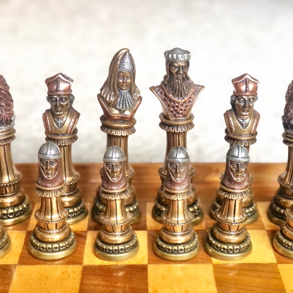 Medieval Chess Set - Etsy