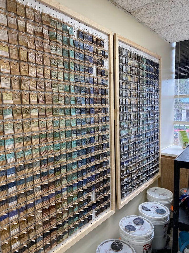 Test Tiles White Clay Body - Etsy