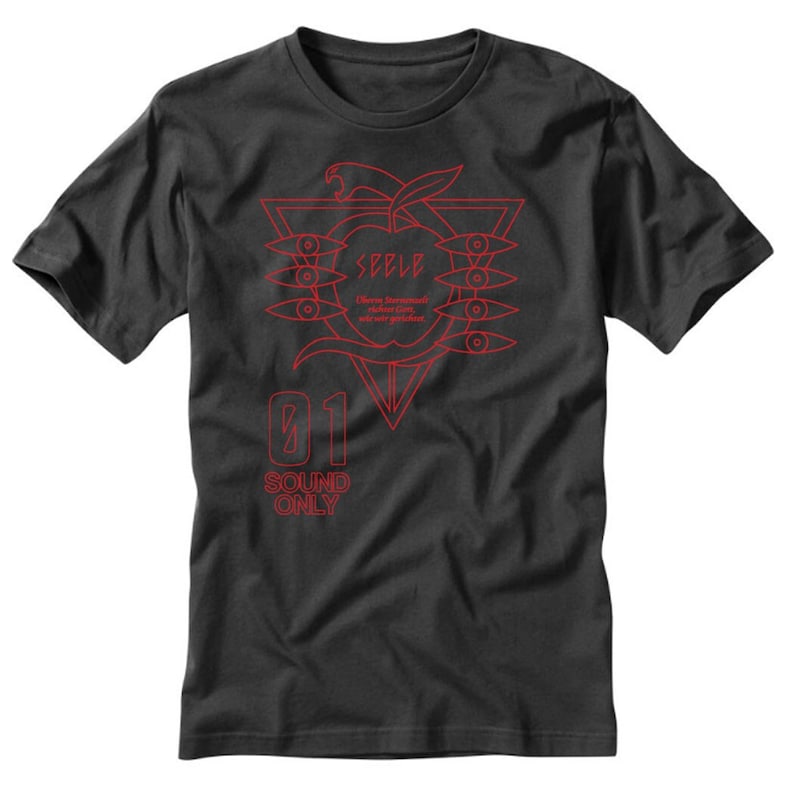 Seele 01 - Neon Genesis Evangelion Fan Shirt ! Black Unisex Short ...