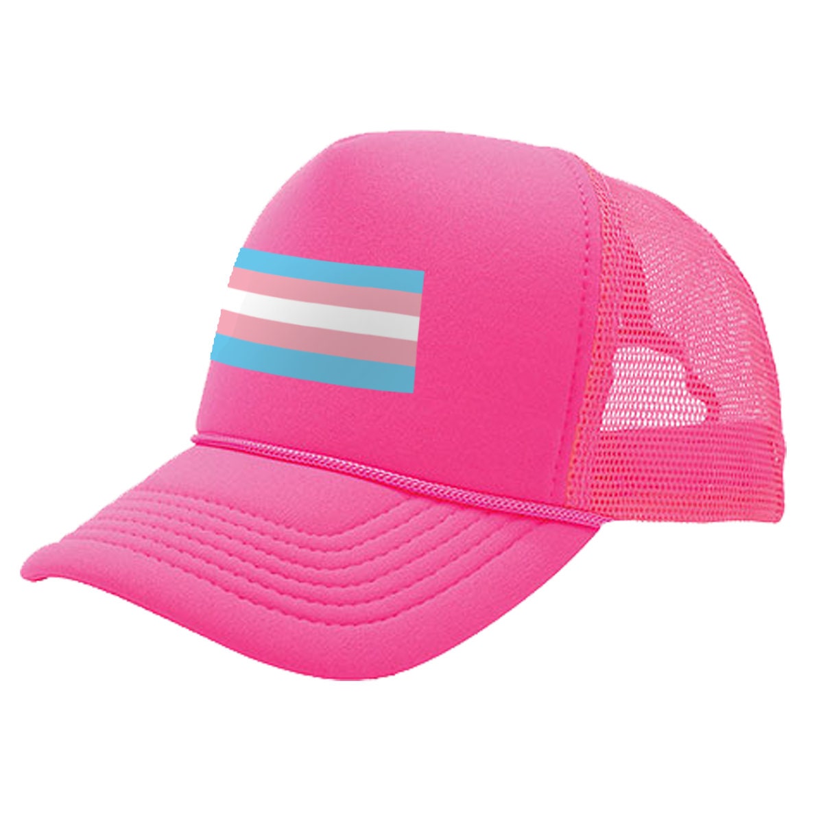 Pink LGTBQ Trans Awareness Flag Hat - Etsy