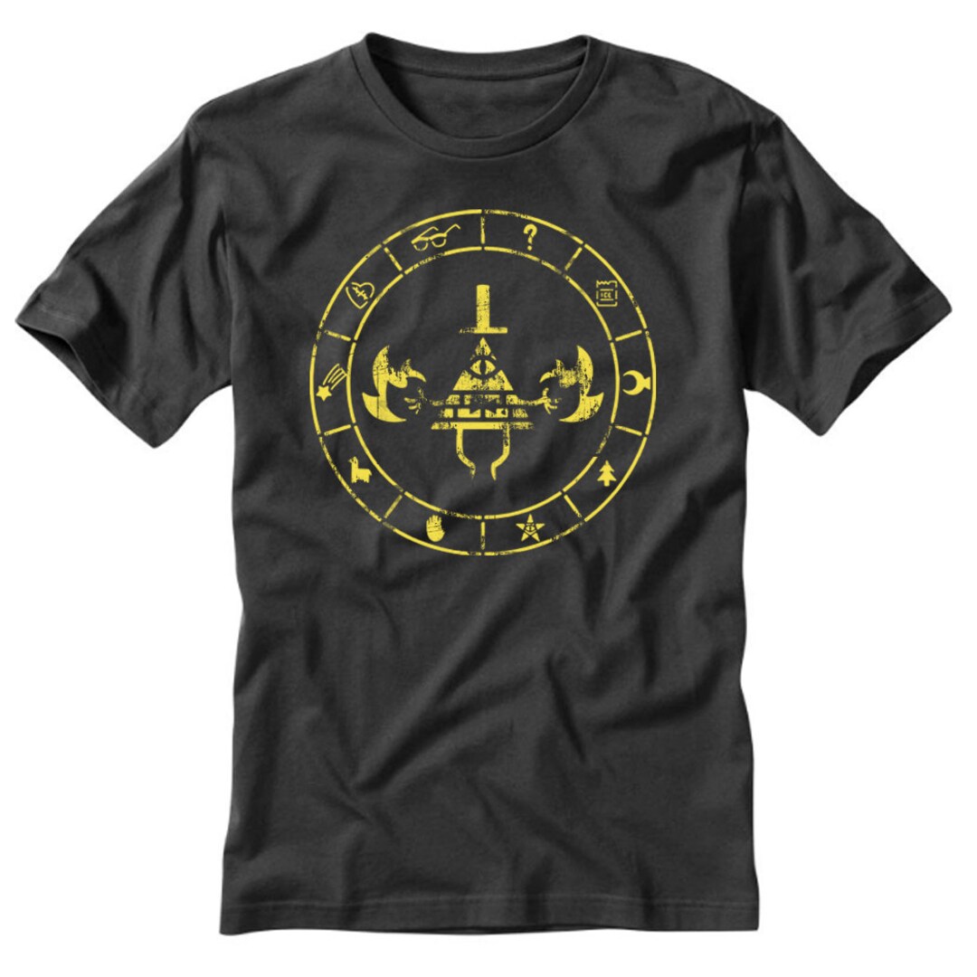 Cipher Symbols - Gravity Falls Bill Inspired Art Fan Shirt - Etsy