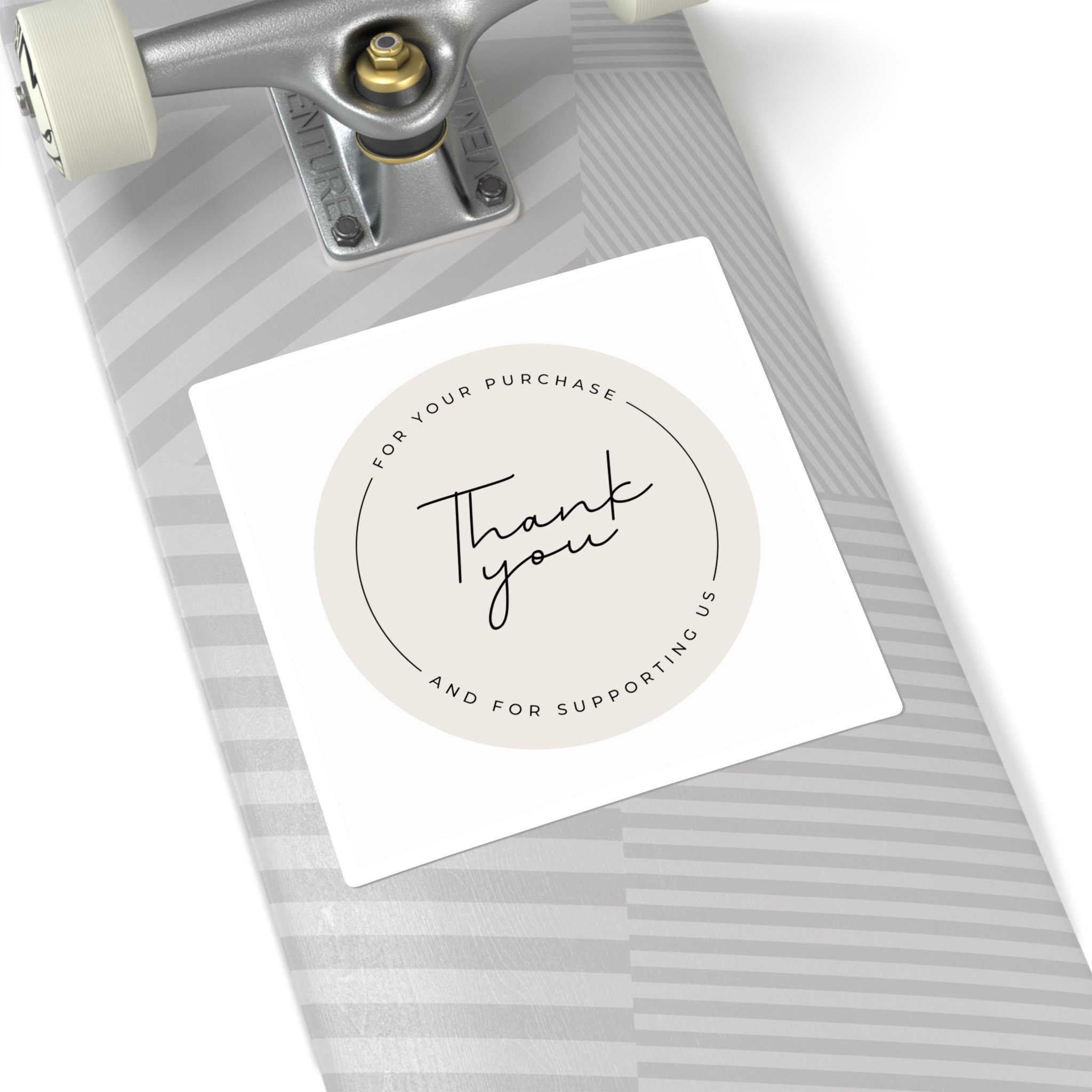 Thank You for Your Purchase Square Sticker - Etsy