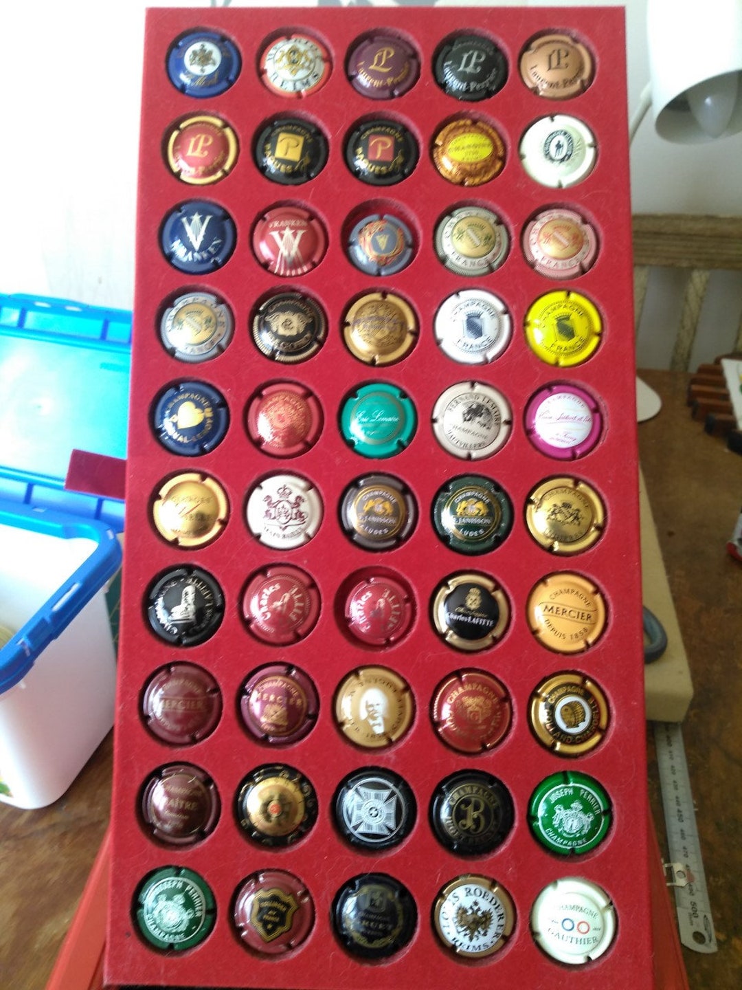 French Champagne Capsules/muselets Batch of 50 Pieces - Etsy