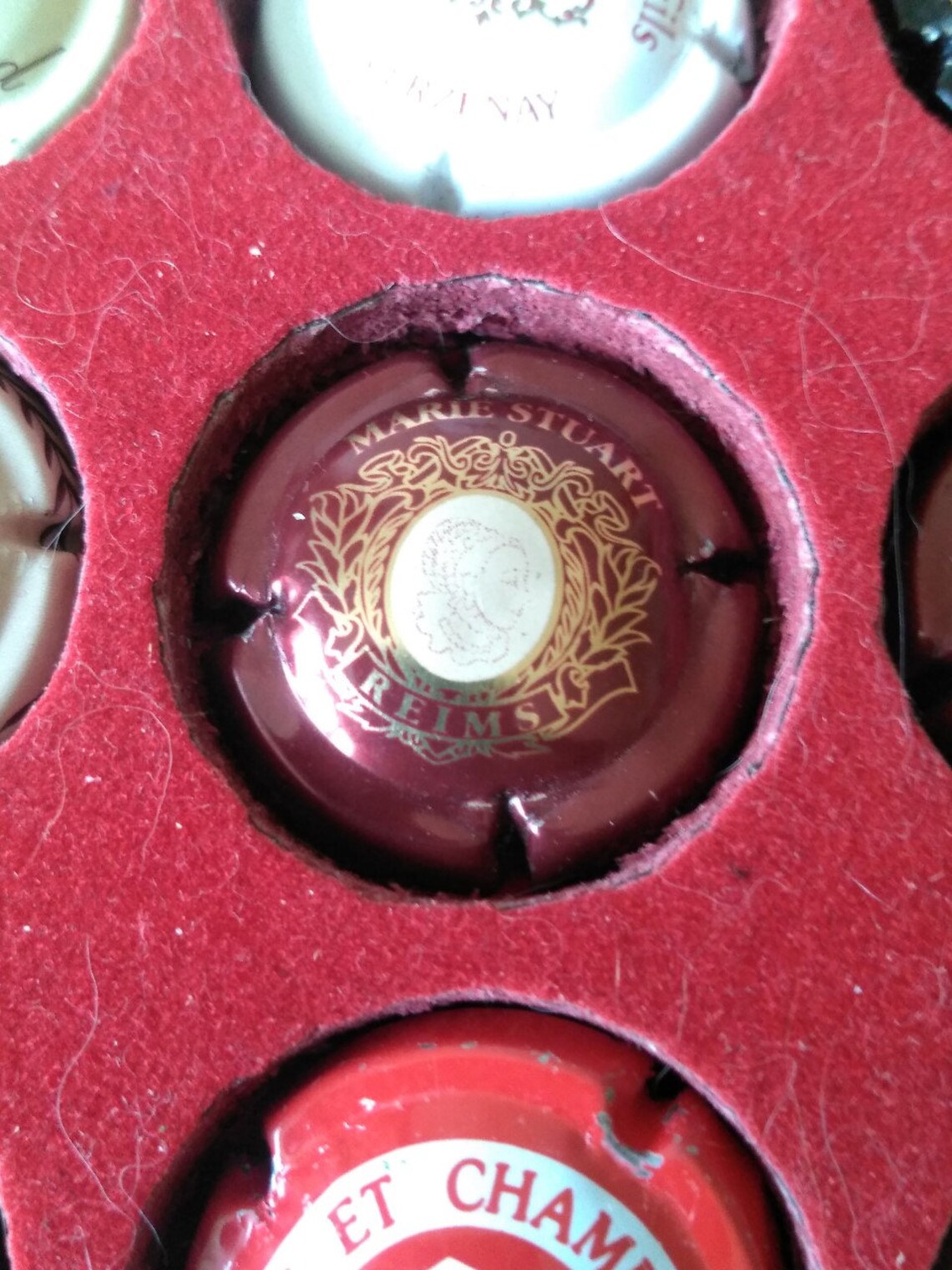 Capsules, muselets, champagne, Français, lot de 50 pièces, toutes ...