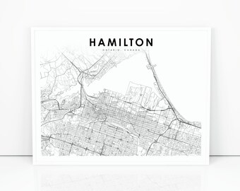 Hamilton Ontario Skyline Fine Art Print Hamilton City | Etsy