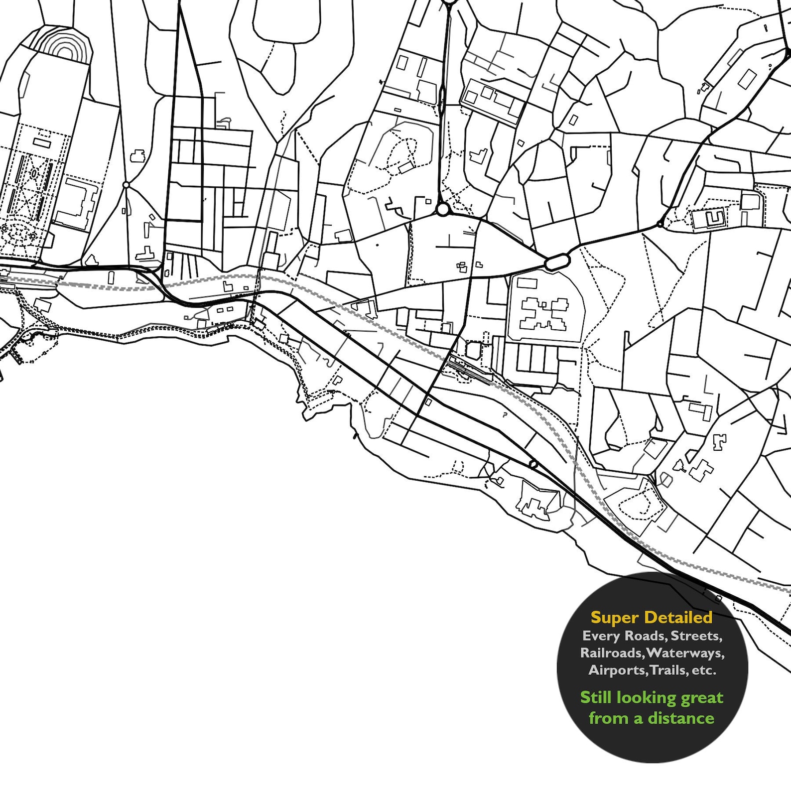 Cascais Portugal Map Print, Map Art Poster, Lisbon Portuguese Riviera ...