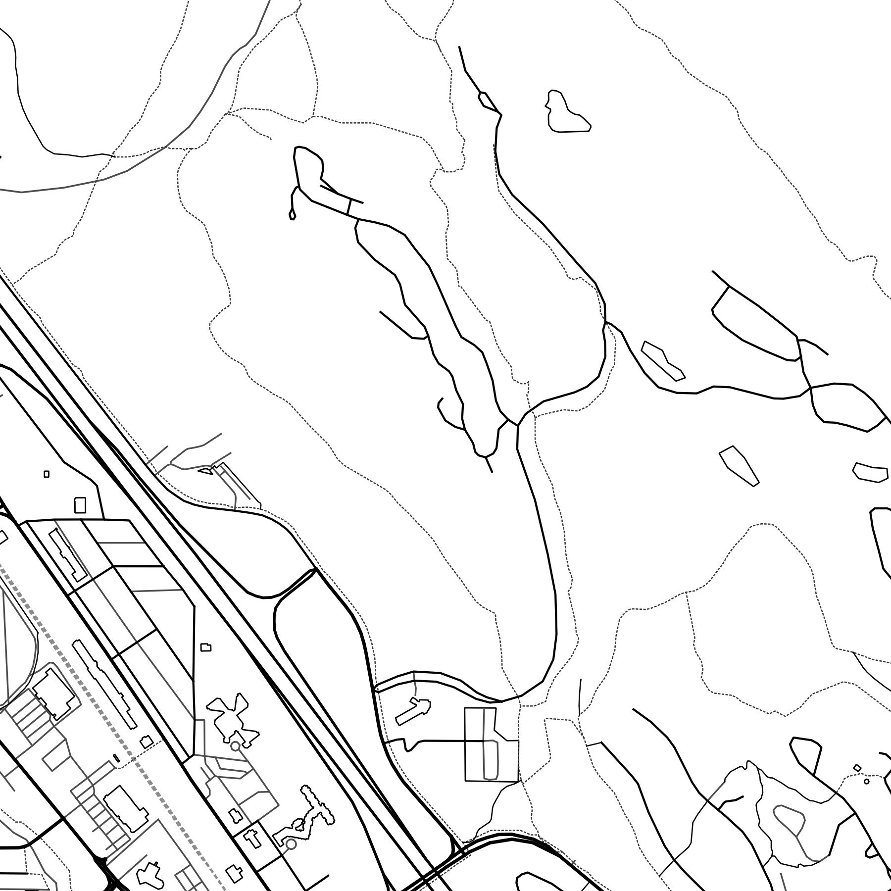 Canmore Alberta Map Print, AB Canada Poster, Banff, City Street Road ...