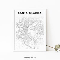 Santa Marta Map Poster, Santa Marta Map Print, Santa Marta Personalized ...