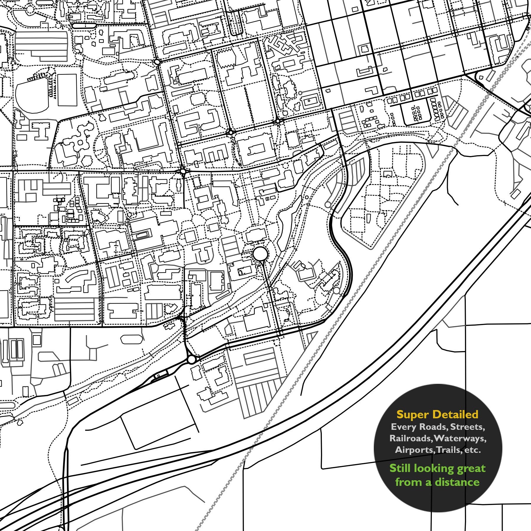 Davis CA Map Print, California USA Map Art Poster, Yolo County UCD City ...