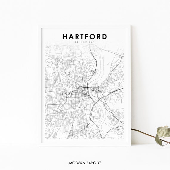 Road Map Of Hartford Ct