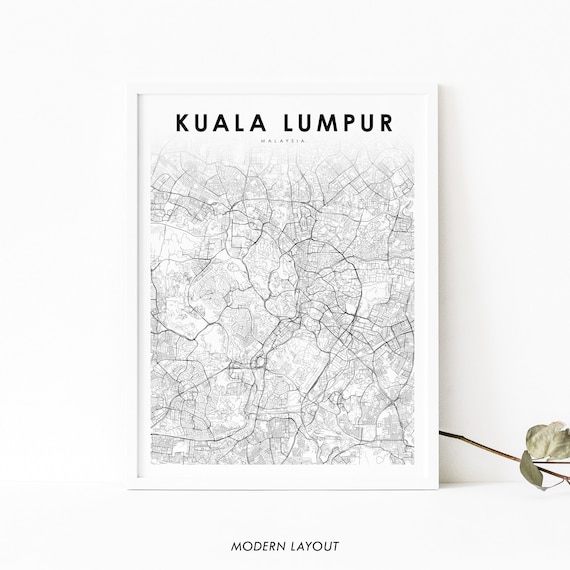 Map Of Downtown Kuala Lumpur