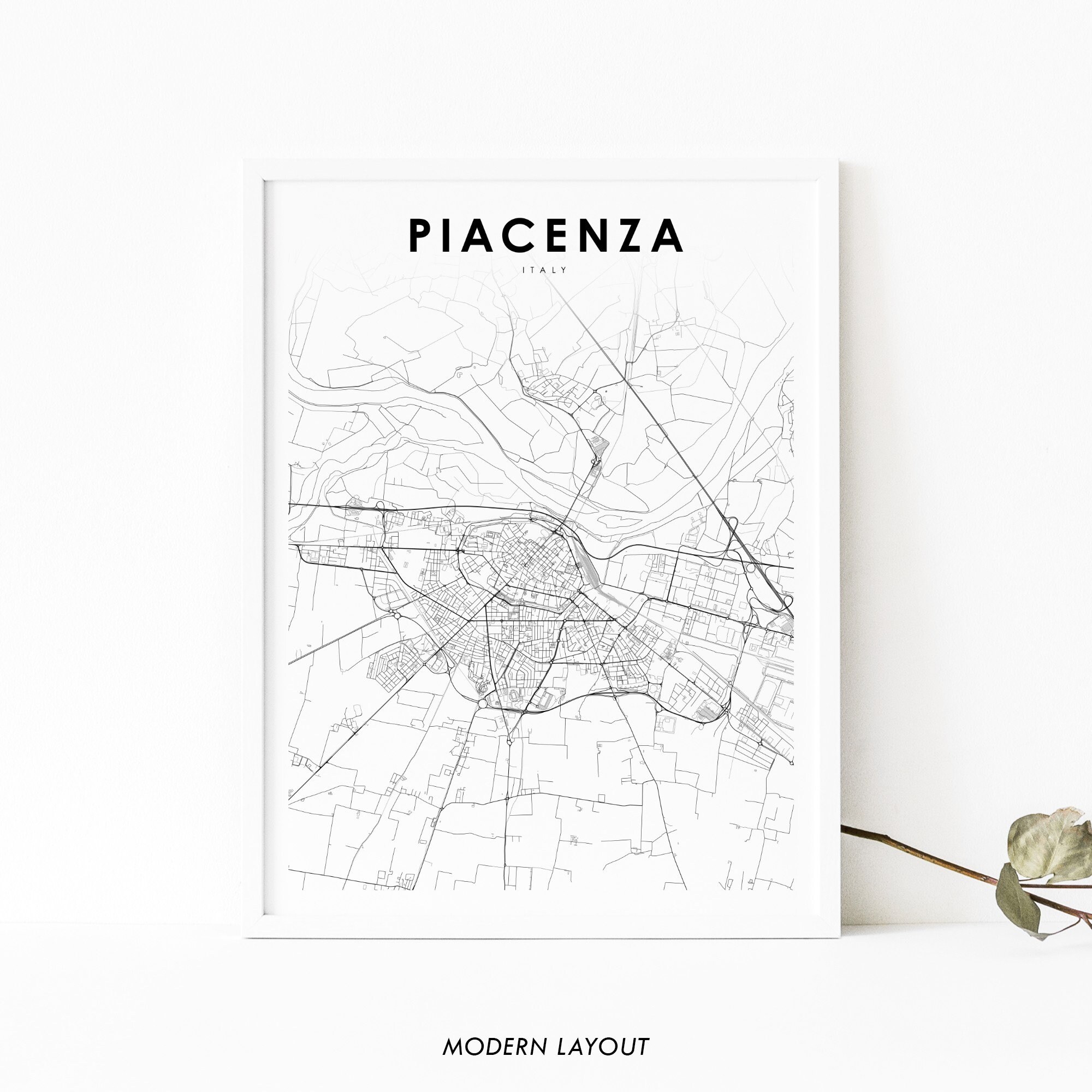 Velleia Piacenza Italy Map