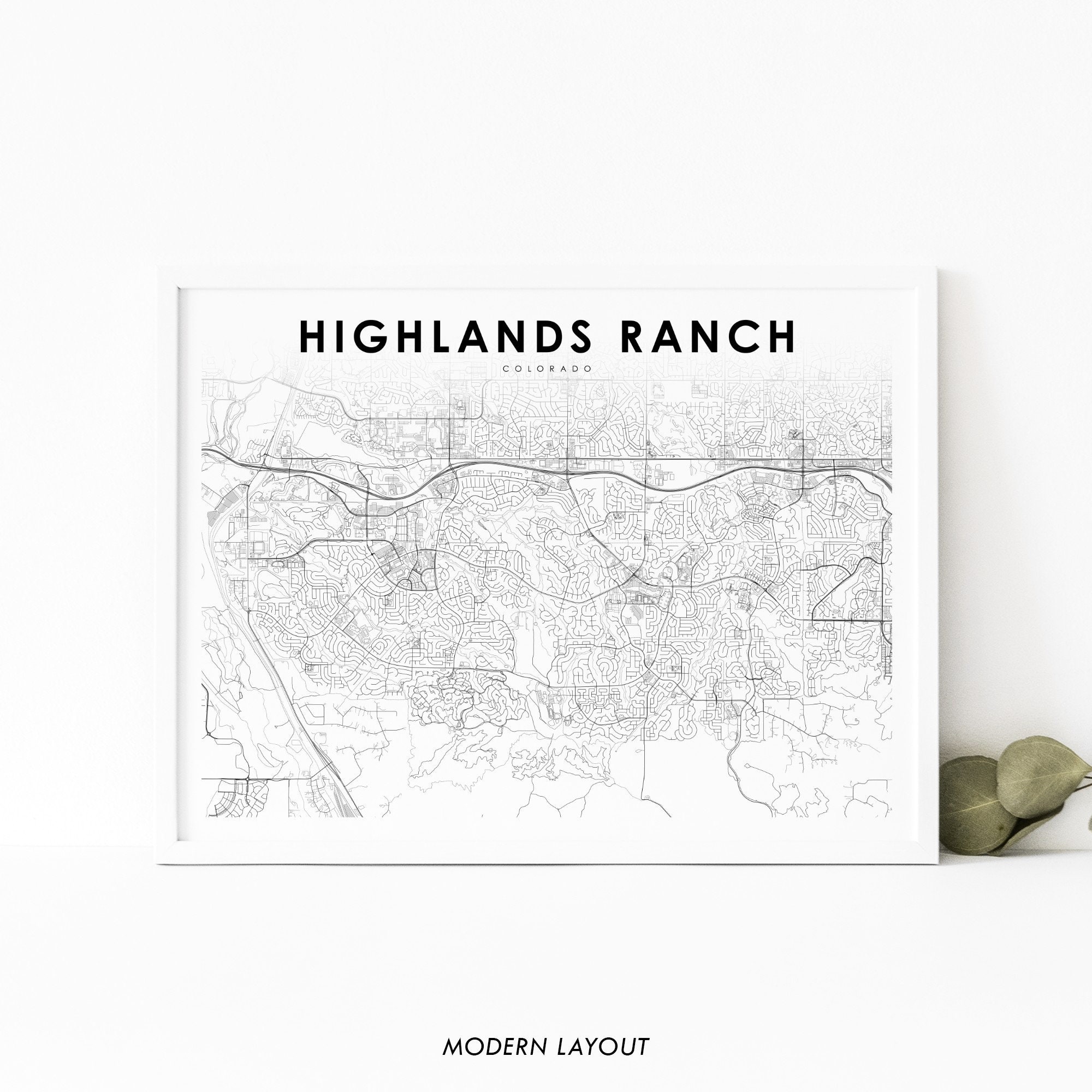 Highlands Ranch Map