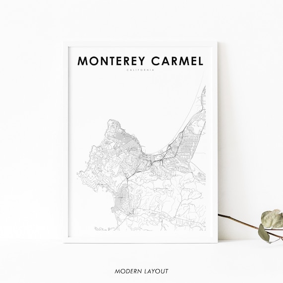 Map Of Carmel California