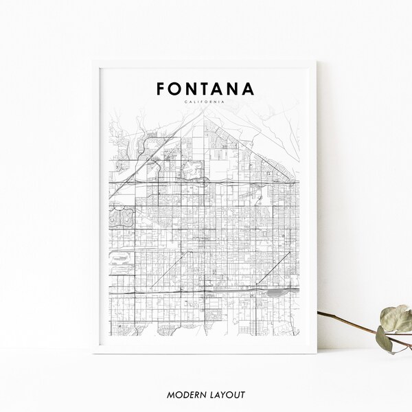 Fontana California - Etsy