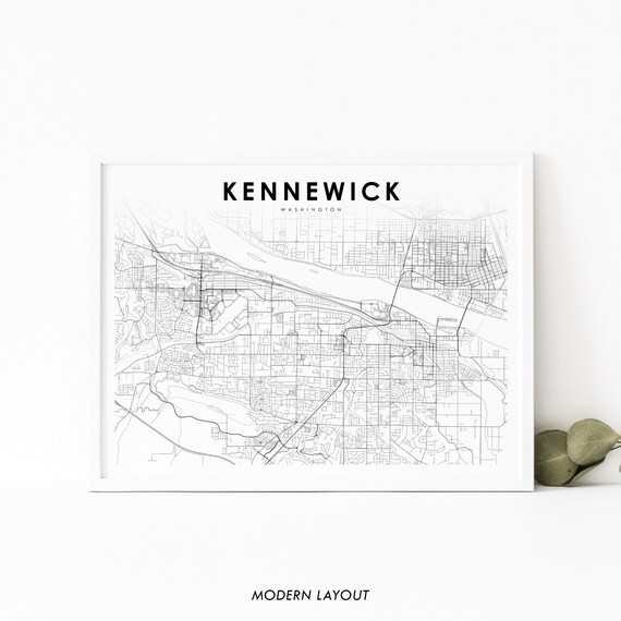 Map Of Washington State Kennewick