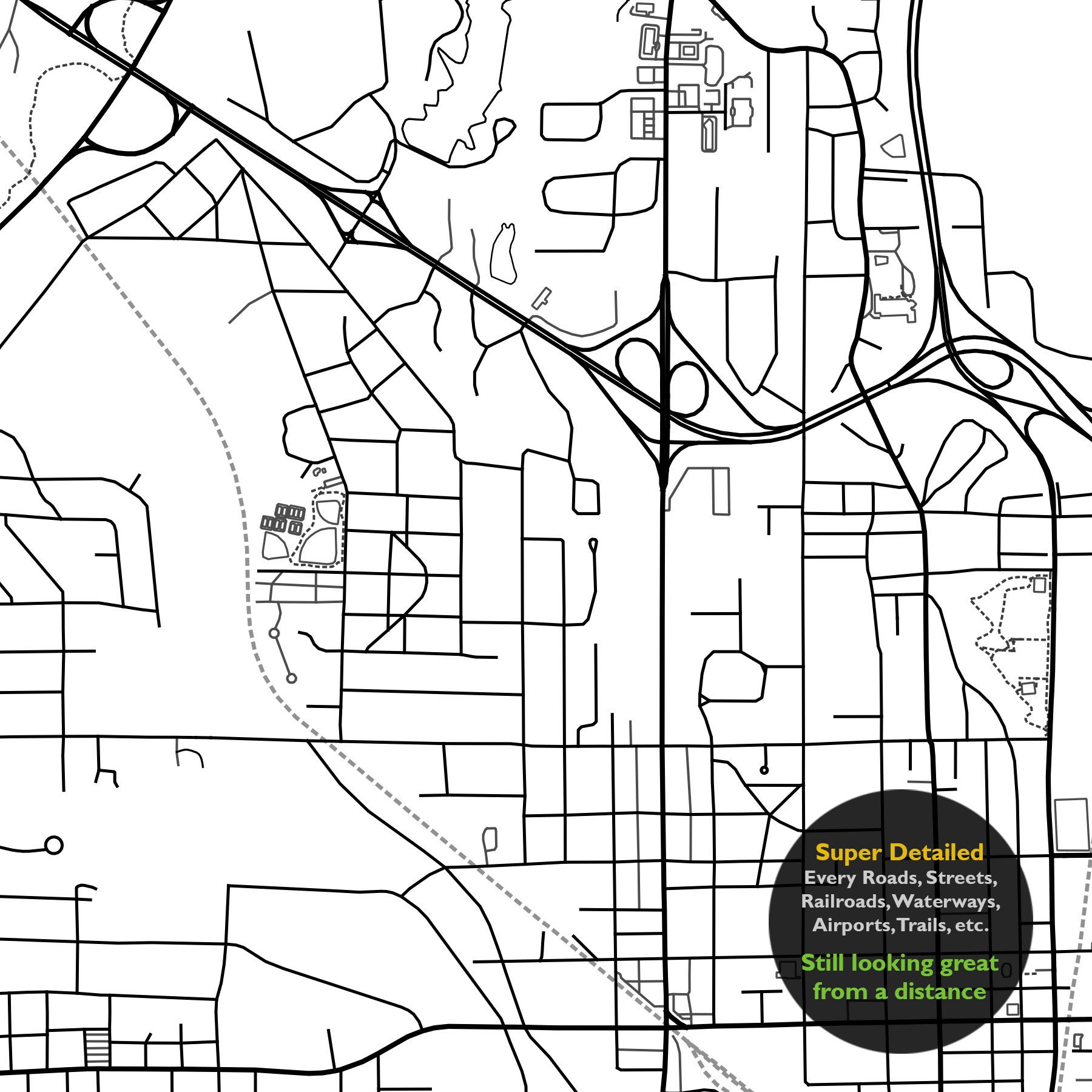 Tupelo MS Map Print Mississippi USA Map Art Poster Lee | Etsy