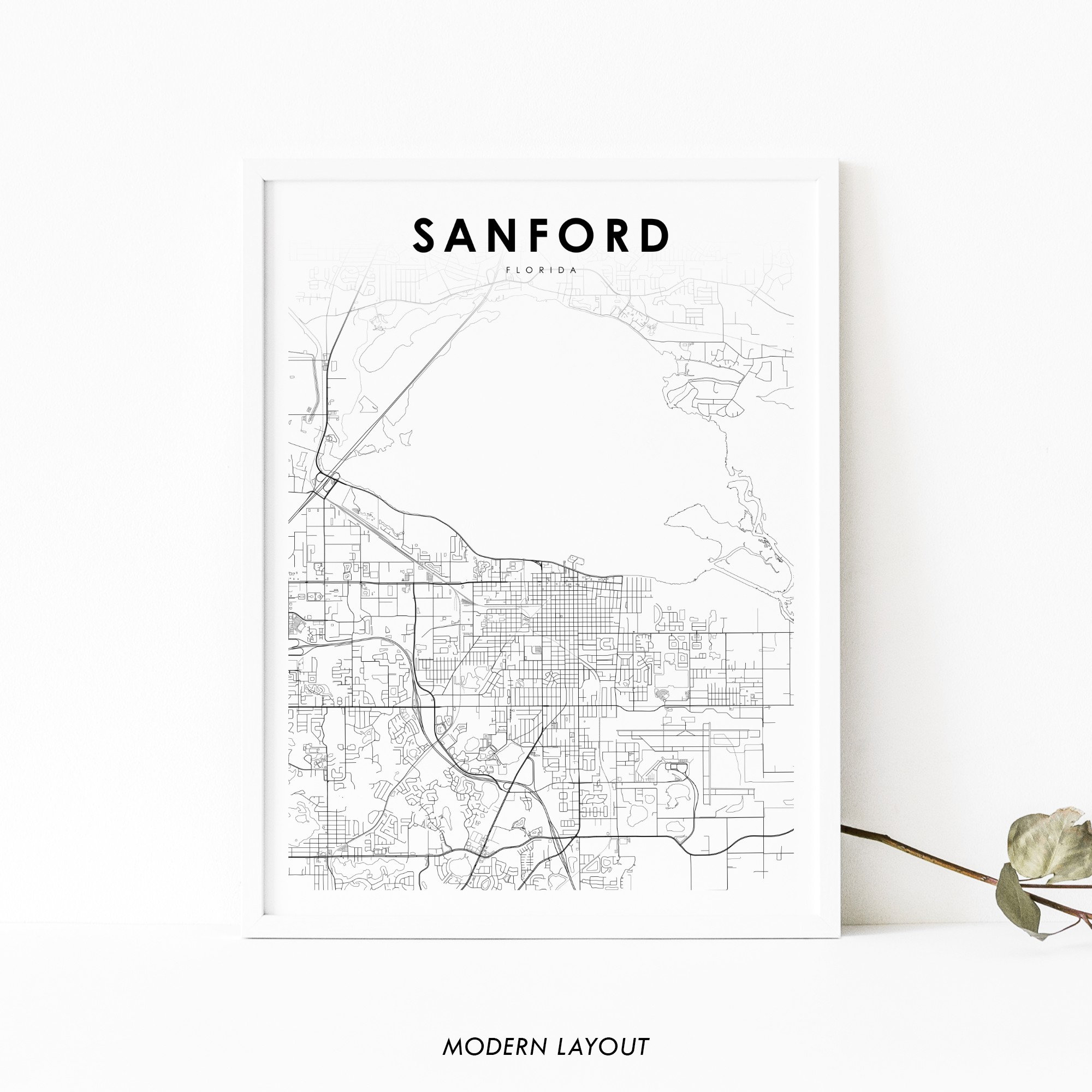 Sanford Fl Map