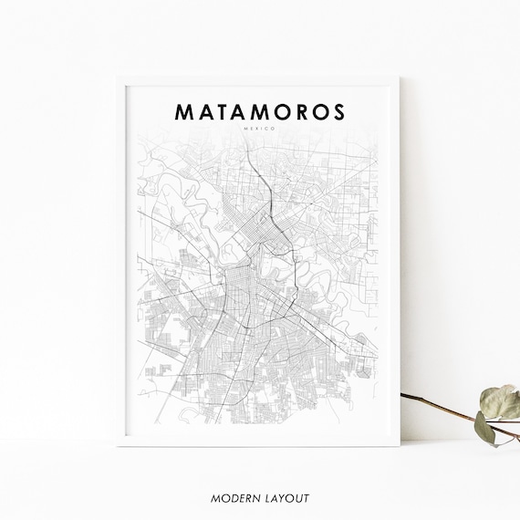 Matamoros Mexico Map