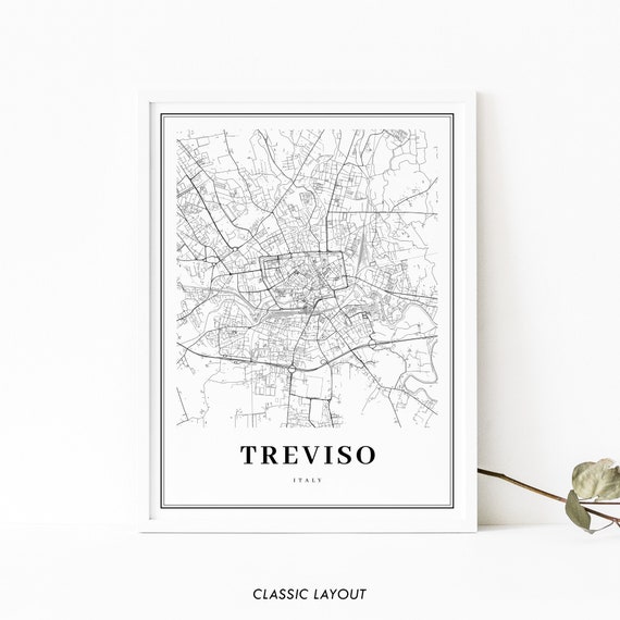 Treviso Tourist Map