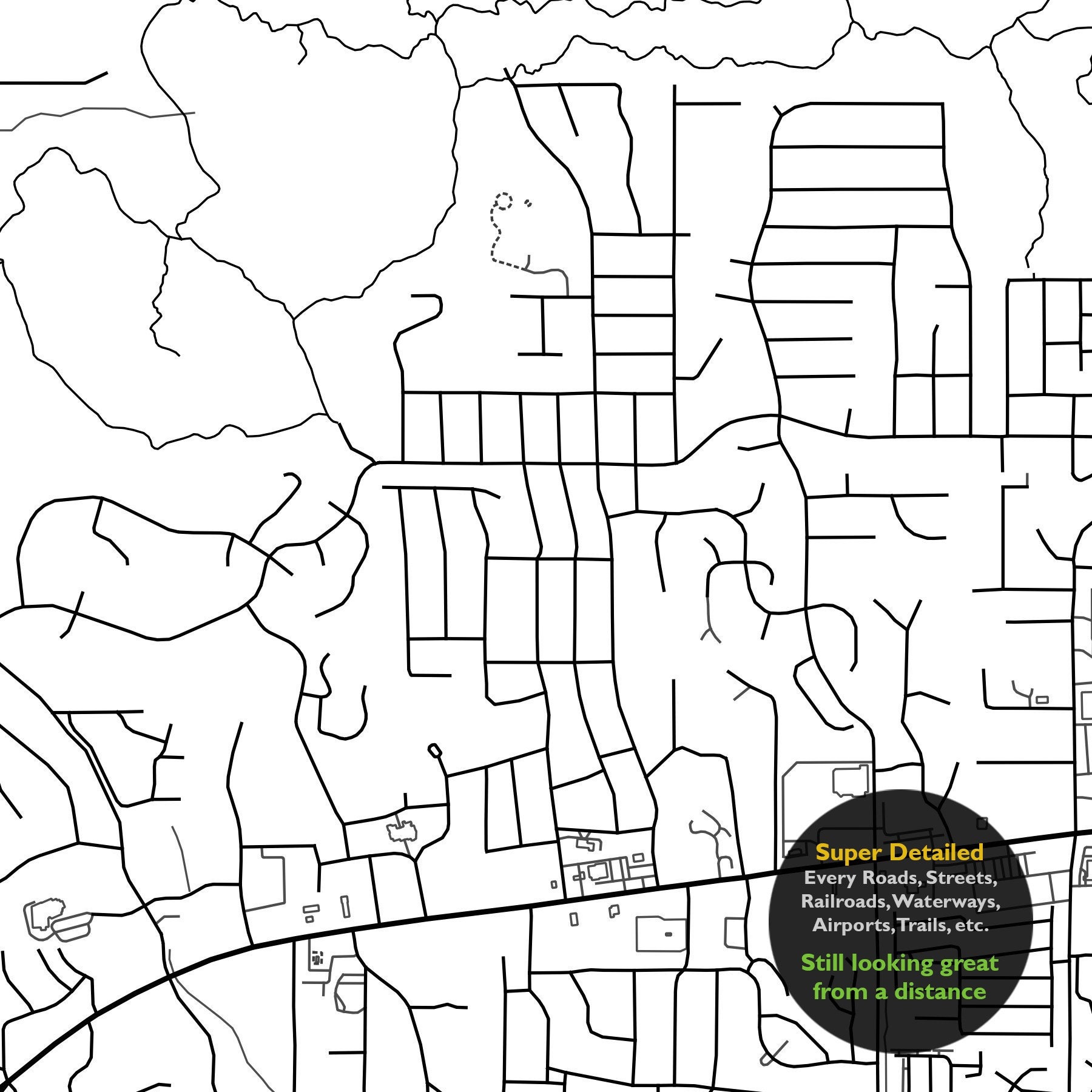 Sedona AZ Map Print Arizona USA Map Art Poster Yavapai | Etsy