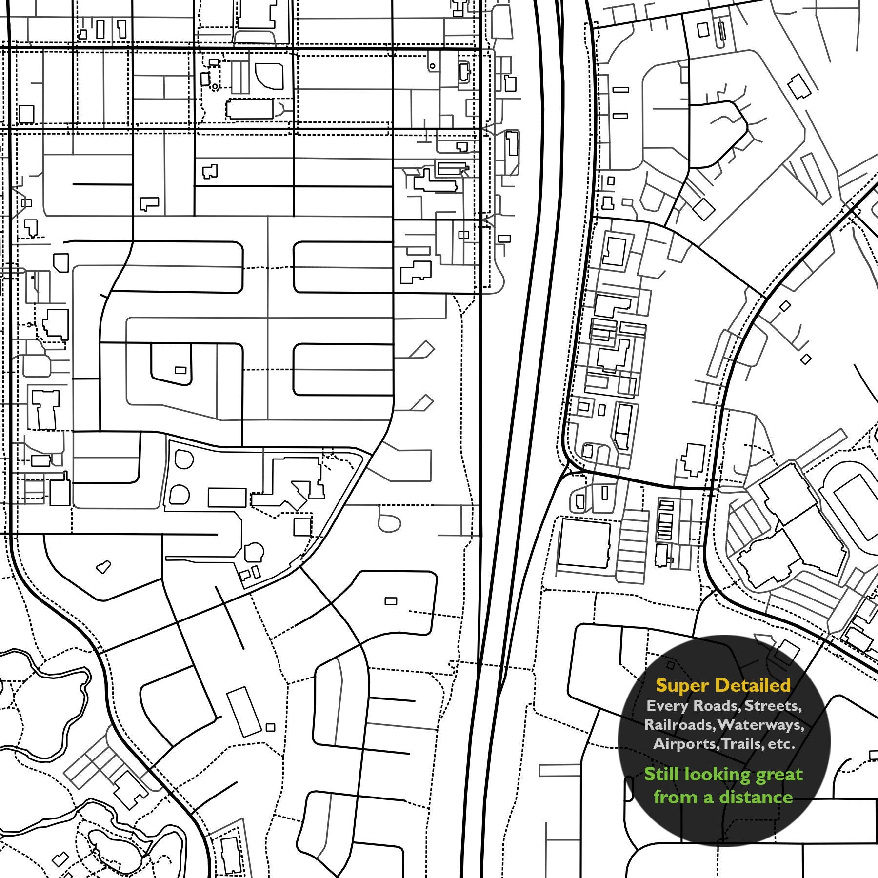 Airdrie Alberta Map Print AB Canada Map Art Poster Calgary | Etsy