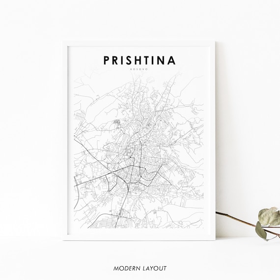 Pristina Map