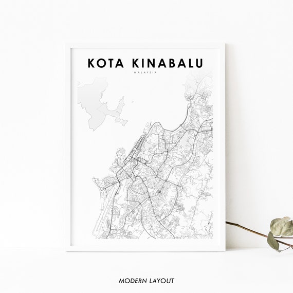 Kota Kinabalu Malaysia Map