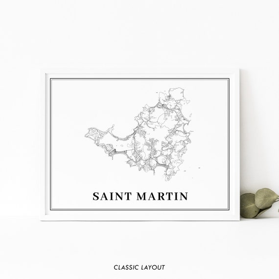 St Martin Road Map