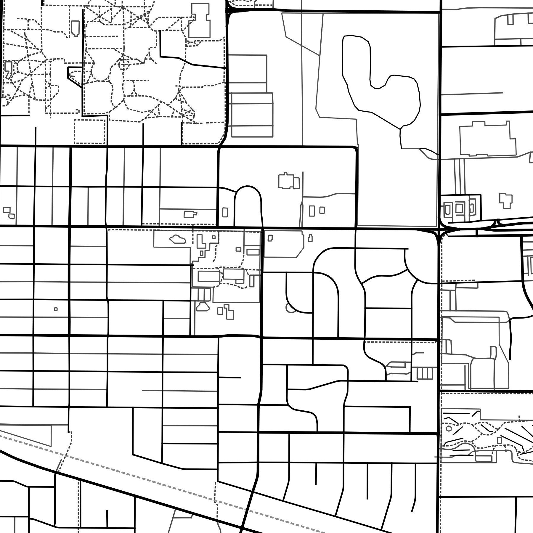 Brookings SD Map Print, South Dakota USA Map Art Poster, City Street ...