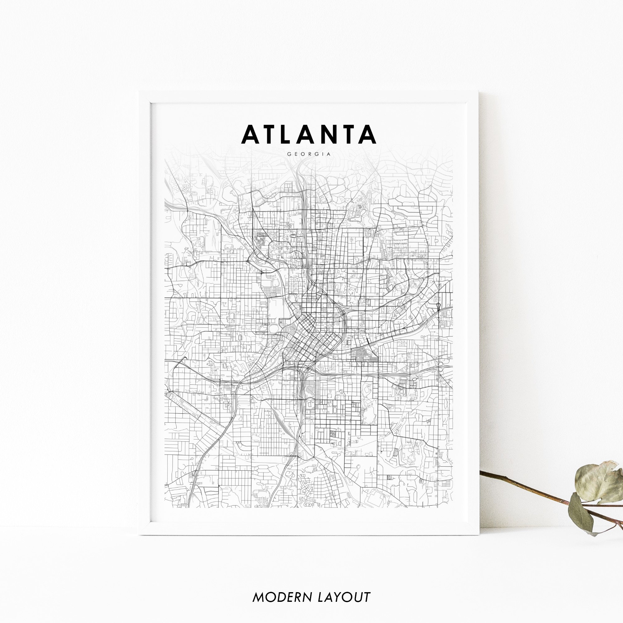 City Map Of Downtown Atlanta Georgia Why Atlanta Businesses Can't