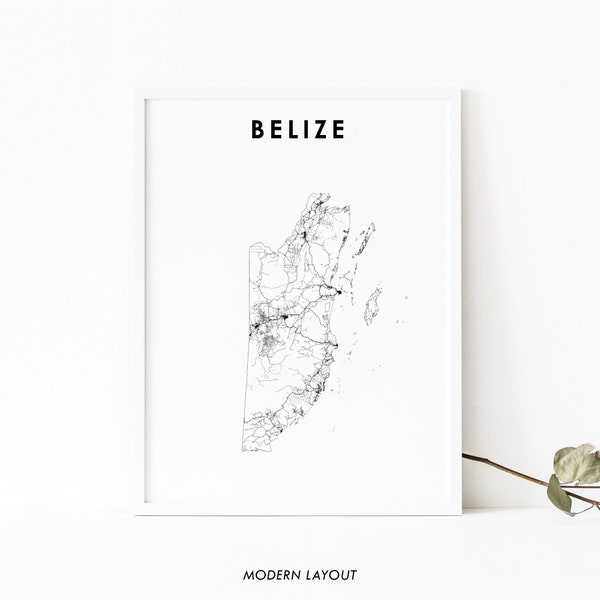 Belize Poster - Etsy