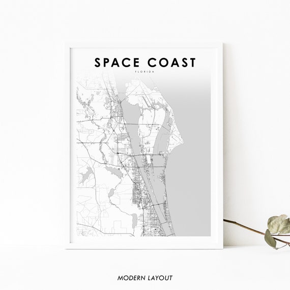 Map Of Florida Space Coast