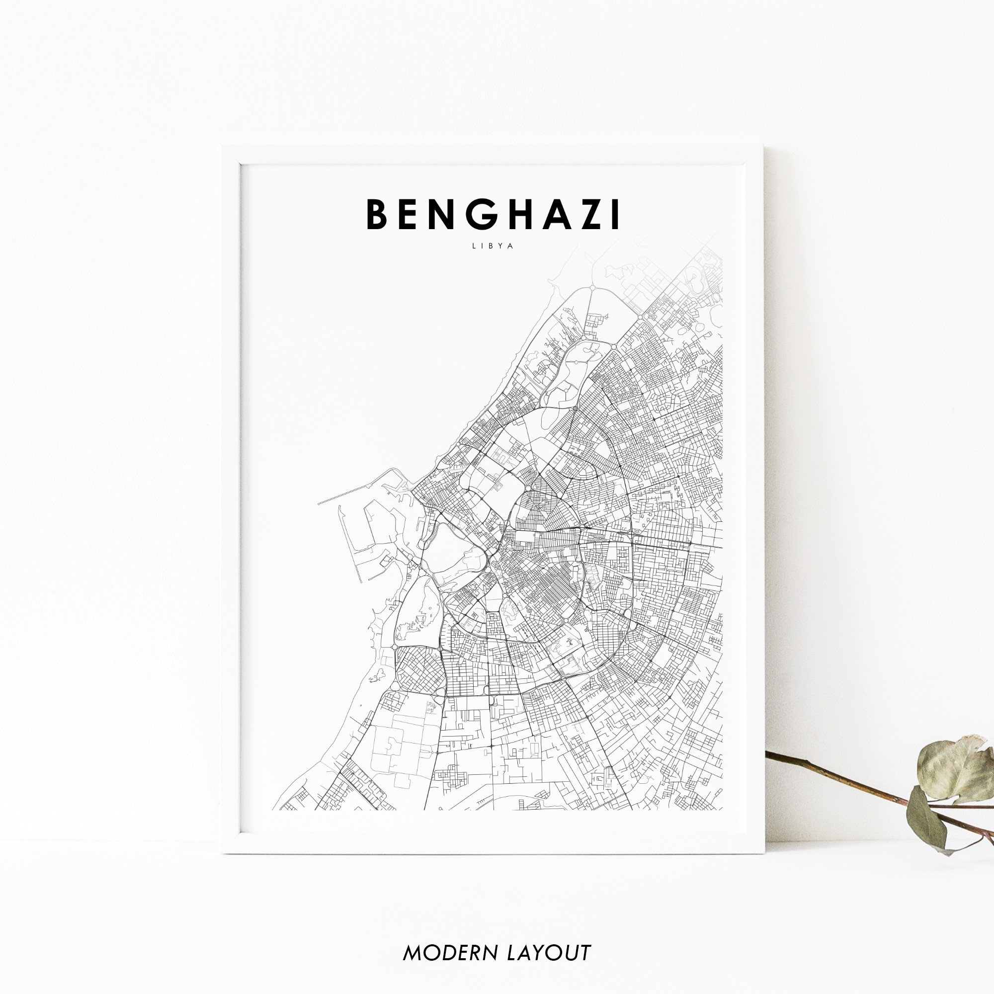 Benghazi Map