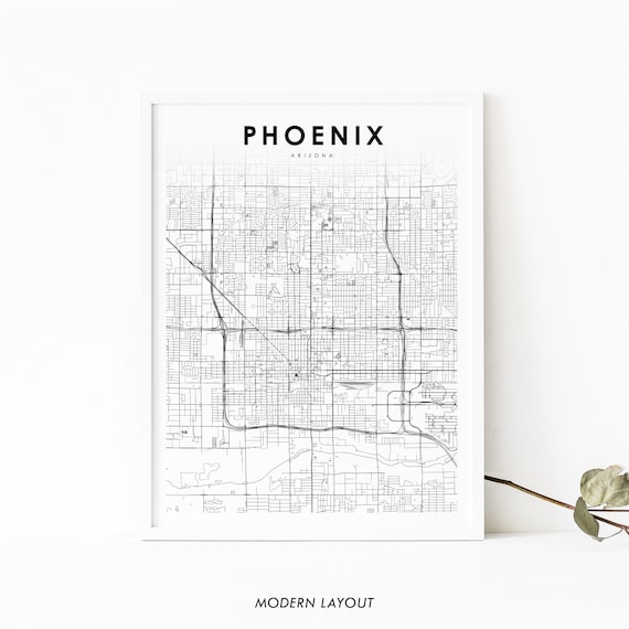 Map Of Downtown Phoenix Az