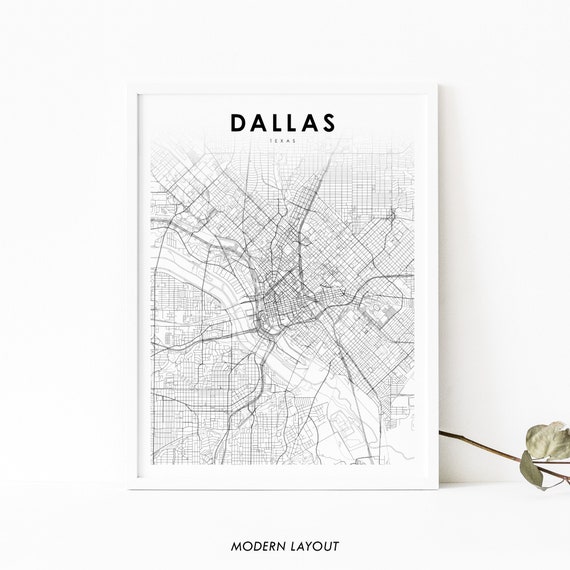 Printable Map Of Downtown Dallas