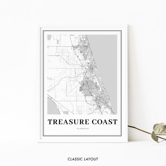 Treasure Coast Florida Map