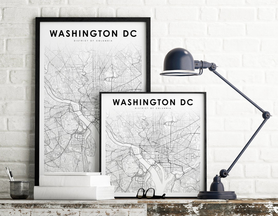 Custom Square Map (please Read the Description) - Etsy