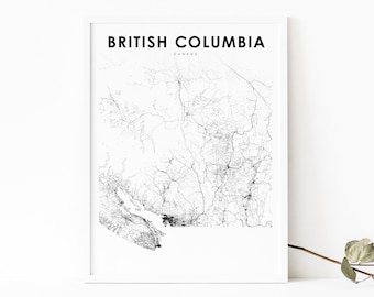 Powell River BC Vintage Travel Poster - Etsy Canada