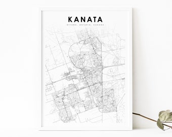 Kanata Map Decor - Etsy