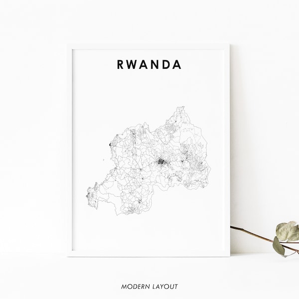 Rwanda Poster - Etsy